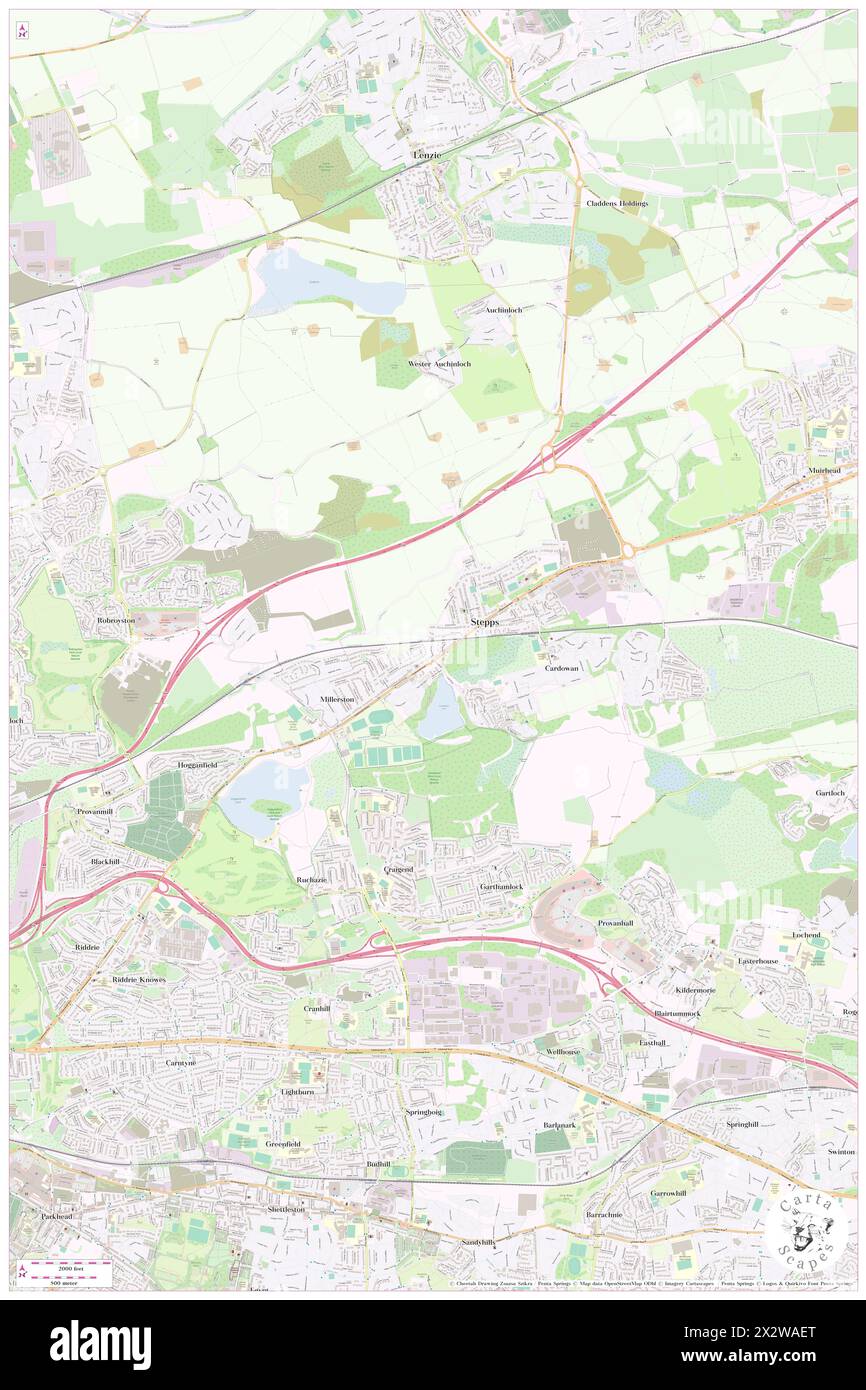 Stepps, North Lanarkshire, GB, United Kingdom, Scotland, N 55 53' 20 ...