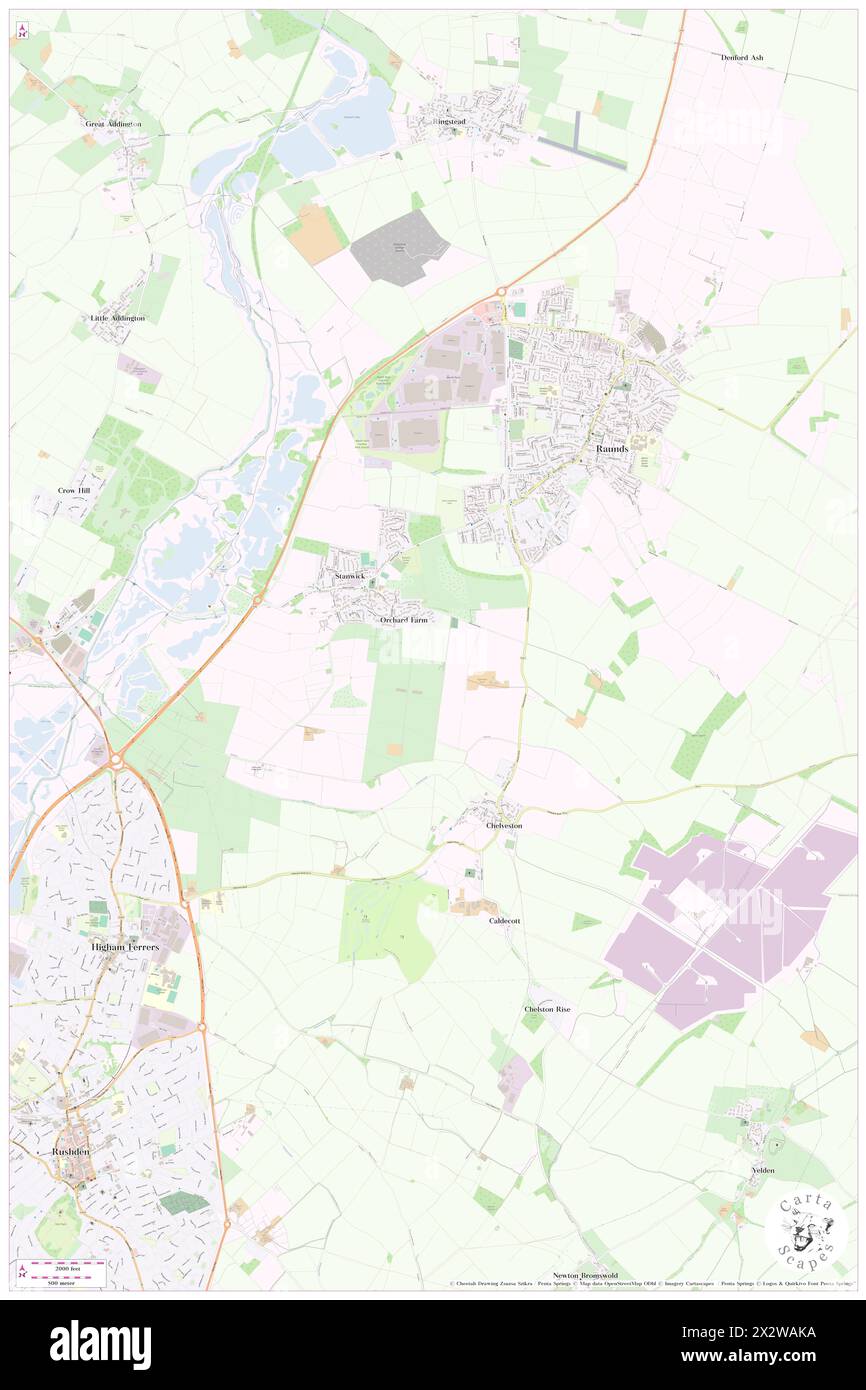 Stanwick, Northamptonshire, GB, United Kingdom, England, N 52 19' 55 ...