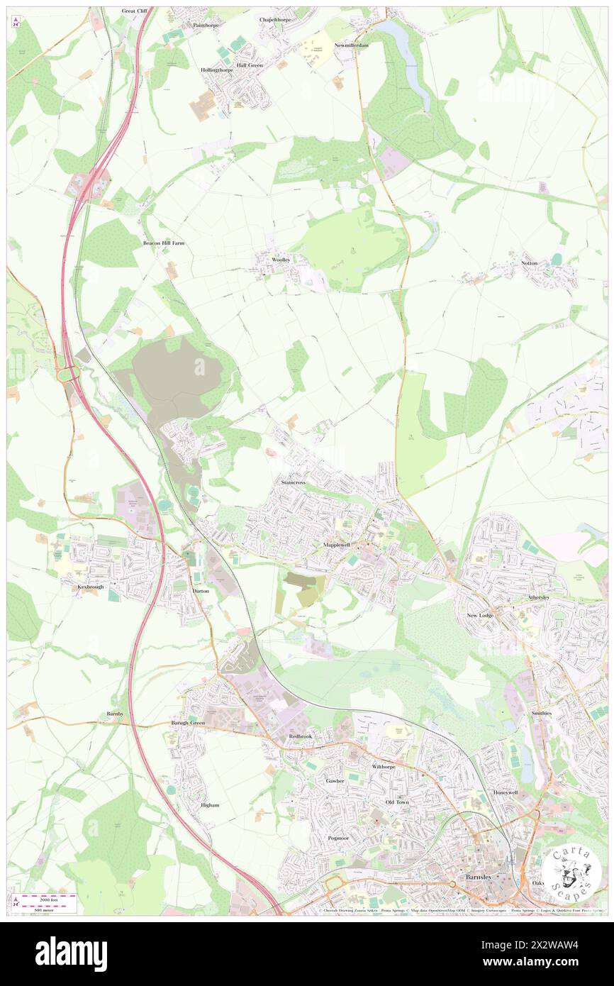 Staincross, Barnsley, GB, United Kingdom, England, N 53 35' 38'', S 1 ...