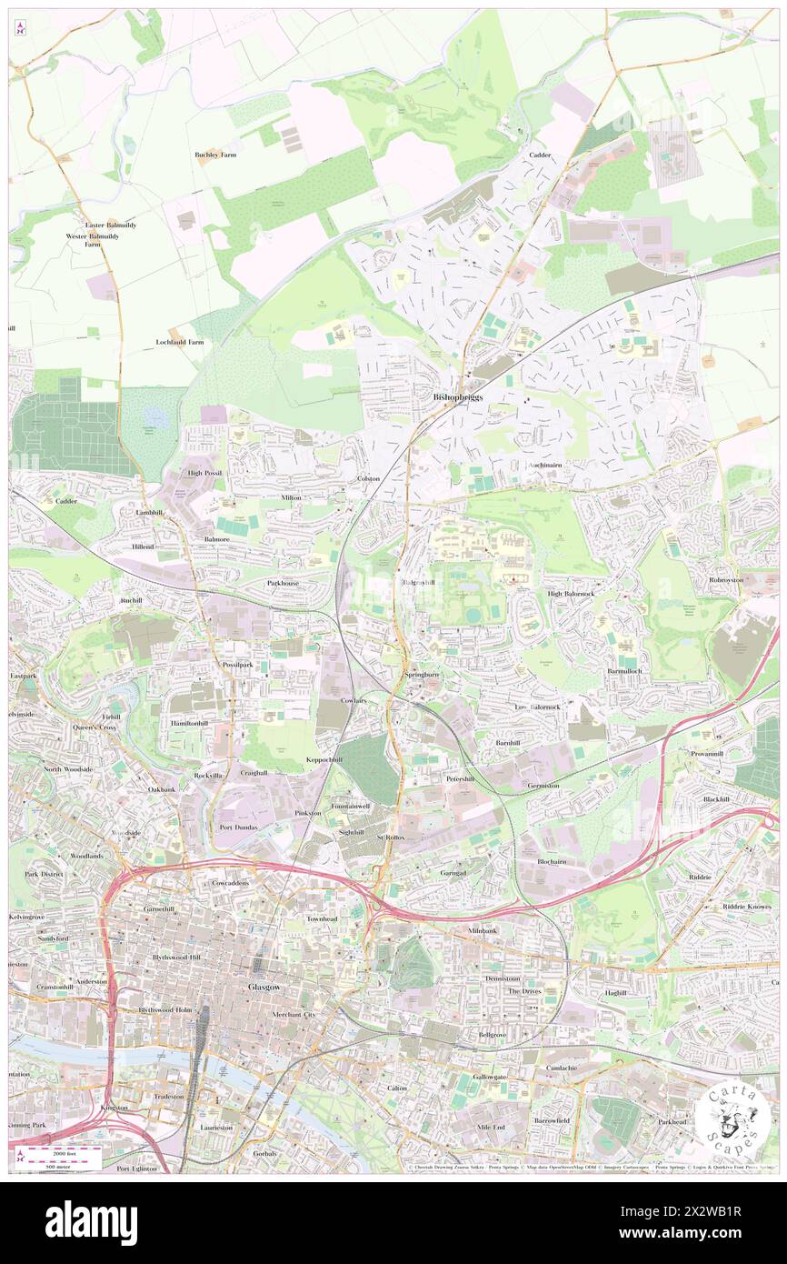 Springburn, Glasgow City, GB, United Kingdom, Scotland, N 55 53' 24 ...