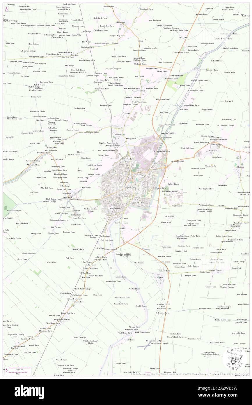 Spalding, Lincolnshire, GB, United Kingdom, England, N 52 47' 13'', S 0 ...