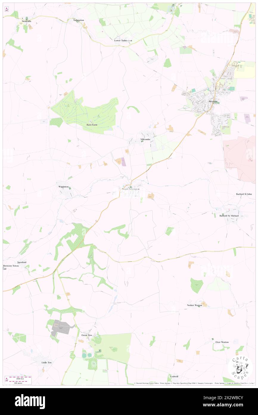 South Newington, Oxfordshire, GB, United Kingdom, England, N 51 59' 43 ...