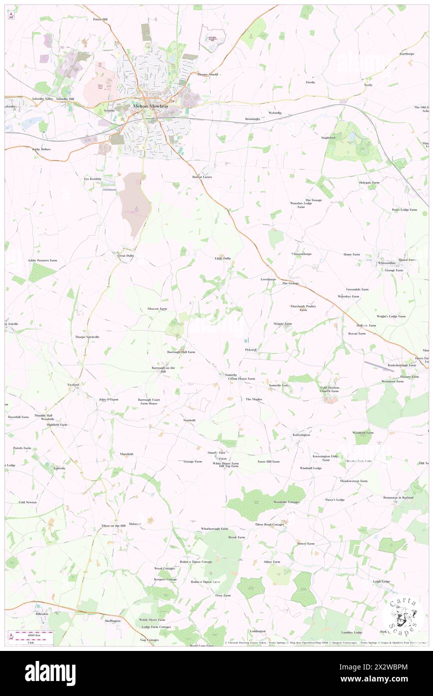 Somerby, Leicestershire, GB, United Kingdom, England, N 52 41' 14'', S ...