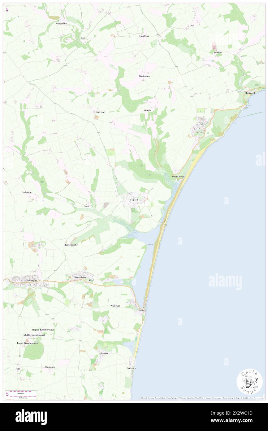 Slapton, Devon, GB, United Kingdom, England, N 50 17' 33'', S 3 39' 23 ...