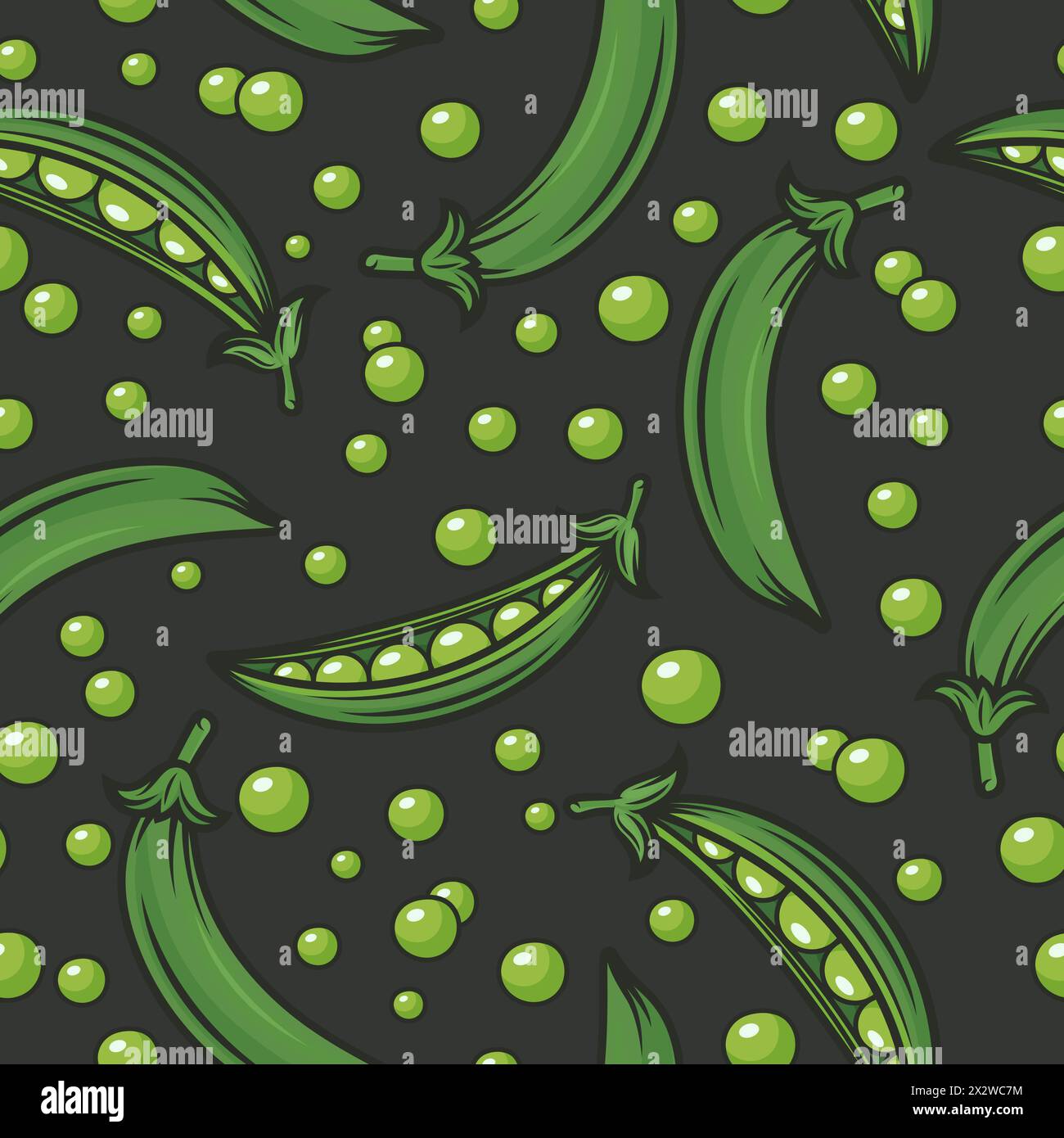 Flat seed pods Stock Vector Images - Alamy