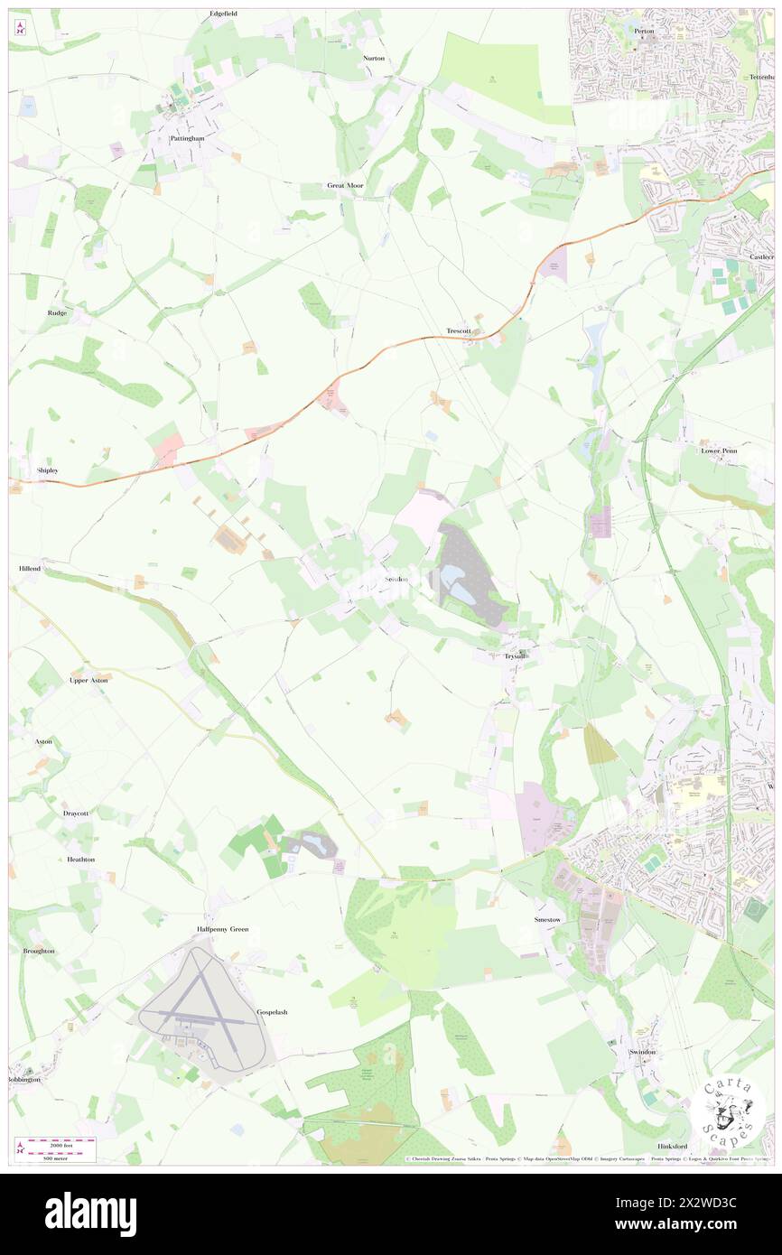 Seisdon, Staffordshire, GB, United Kingdom, England, N 52 33' 4'', S 2 ...