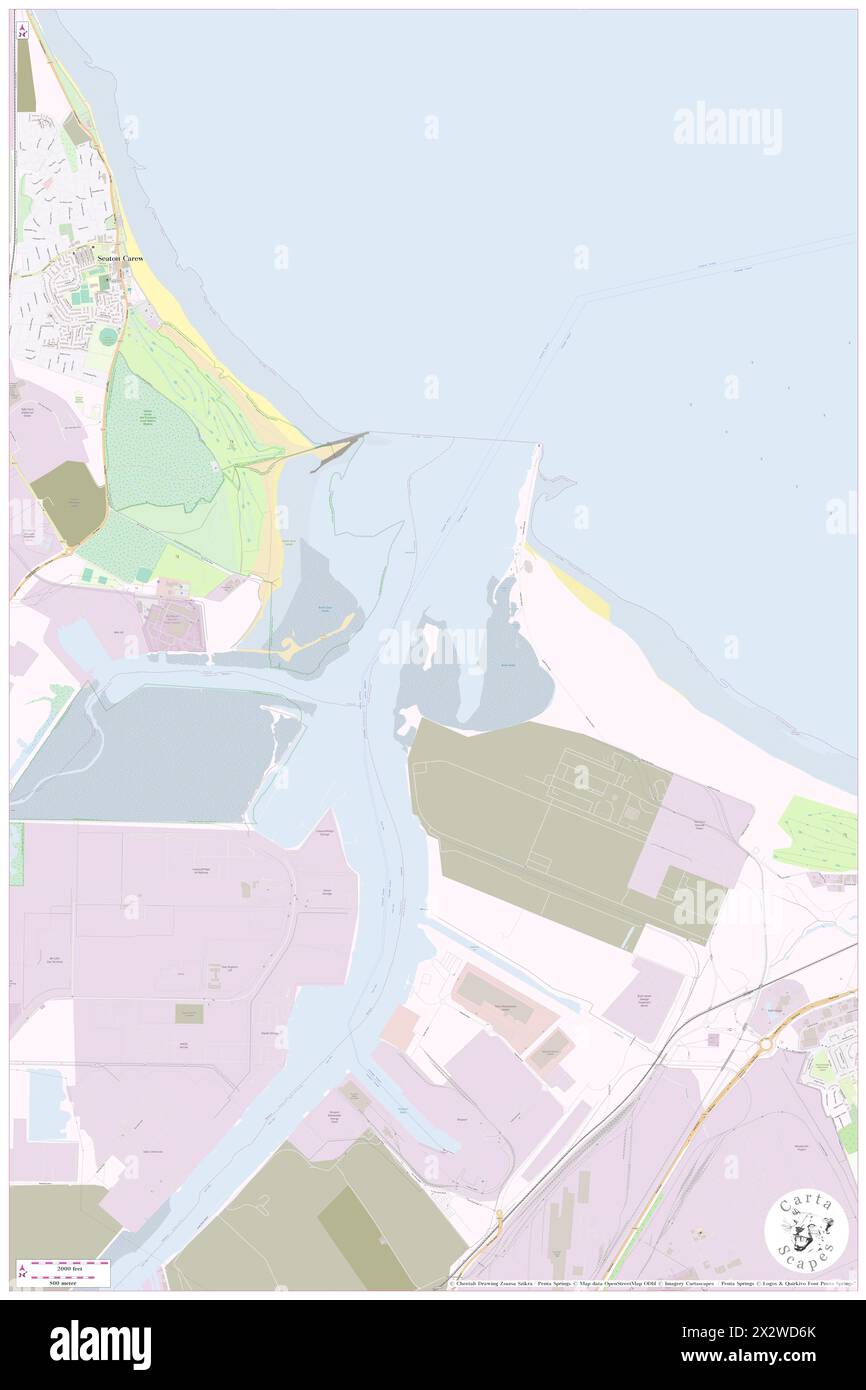 Greatham Creek, , GB, United Kingdom, England, N 54 37' 59'', S 1 8' 59 ...