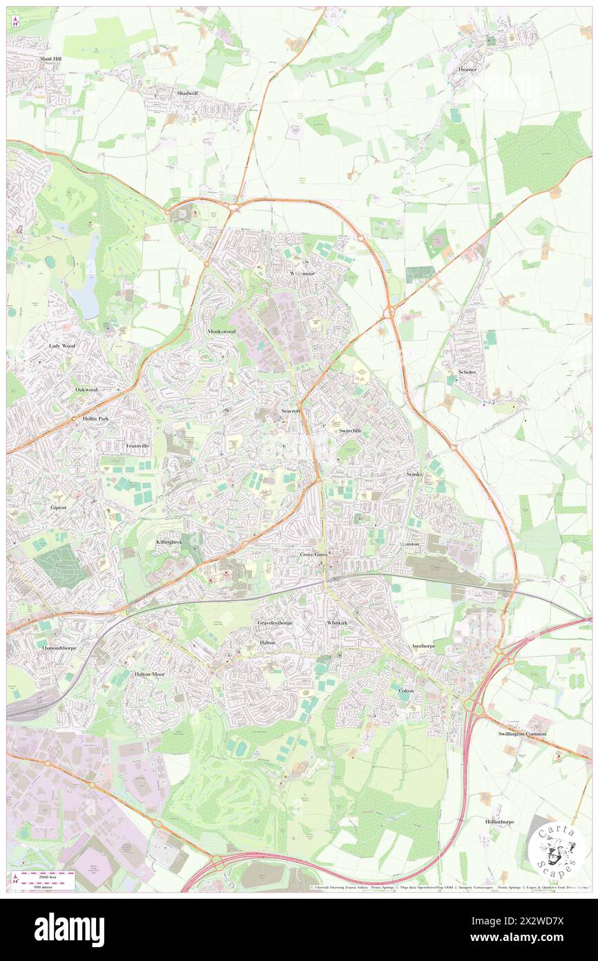 Seacroft, City and Borough of Leeds, GB, United Kingdom, England, N 53 ...