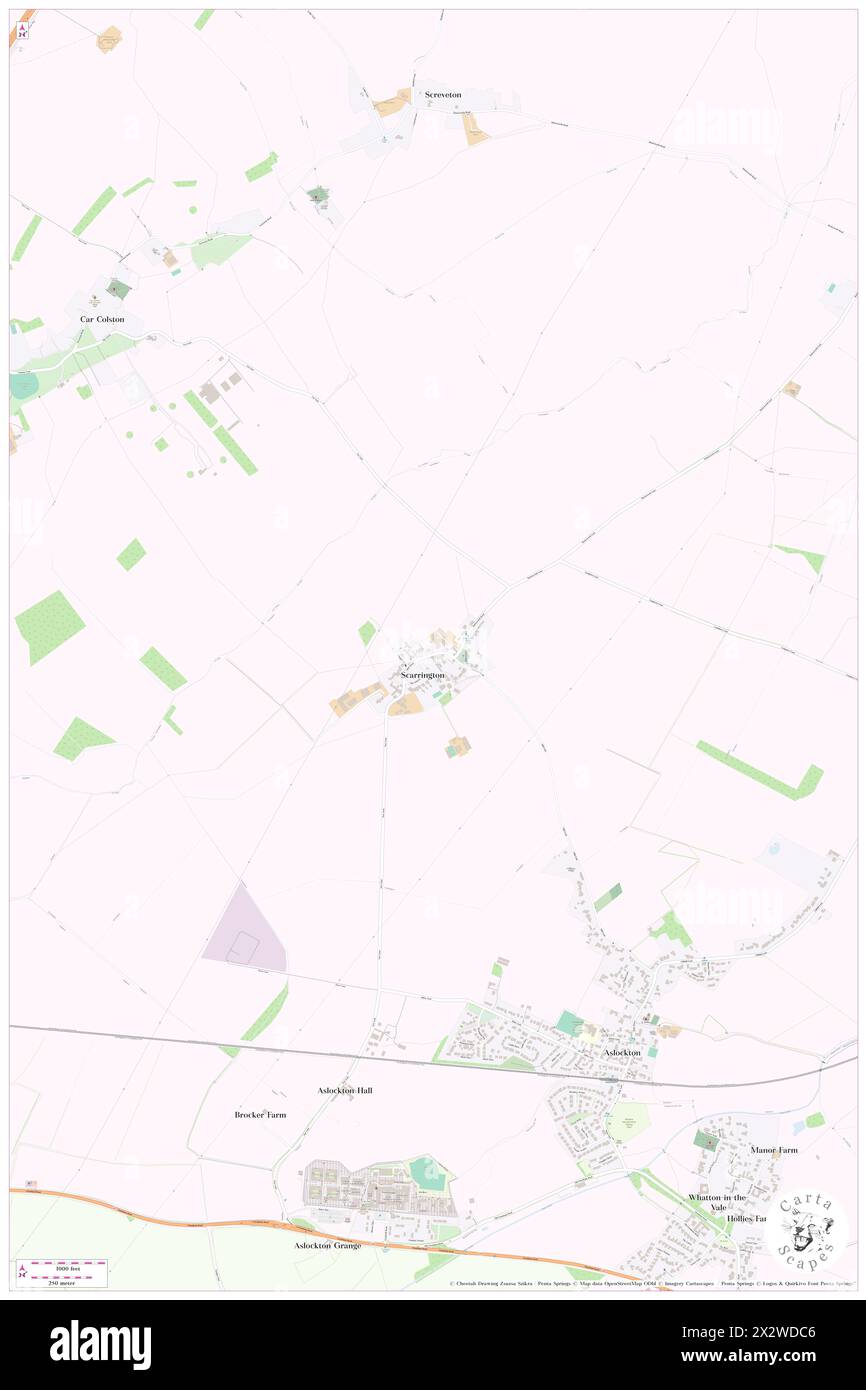 Scarrington, Nottinghamshire, GB, United Kingdom, England, N 52 58' 0 ...