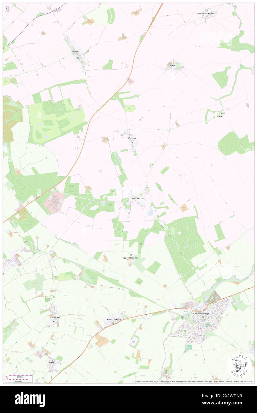 Sand Hutton, North Yorkshire, GB, United Kingdom, England, N 54 1' 0 ...