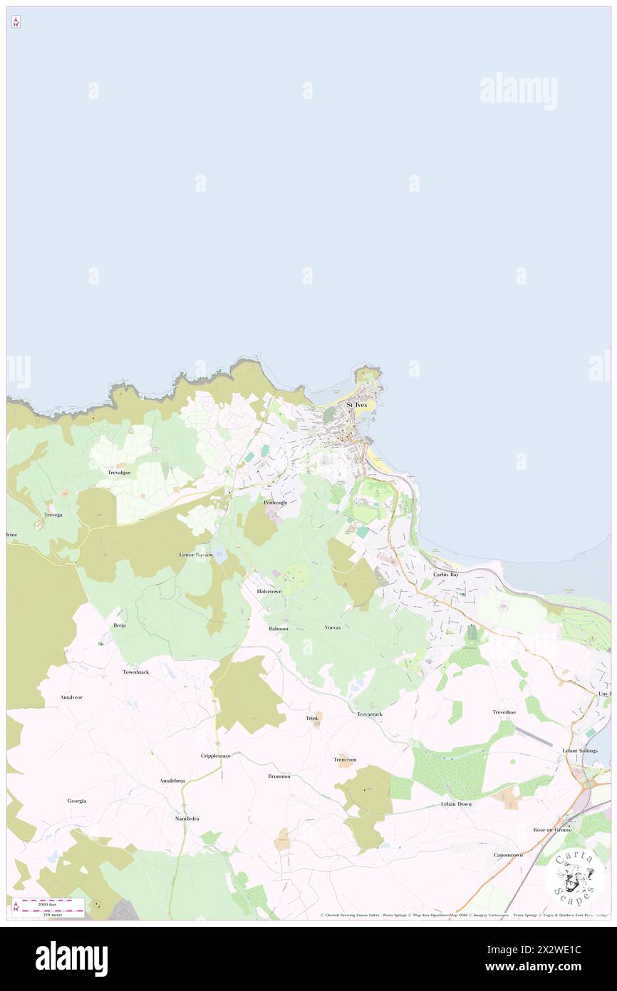 St Ives, Cornwall, GB, United Kingdom, England, N 50 12' 30'', S 5 29 ...