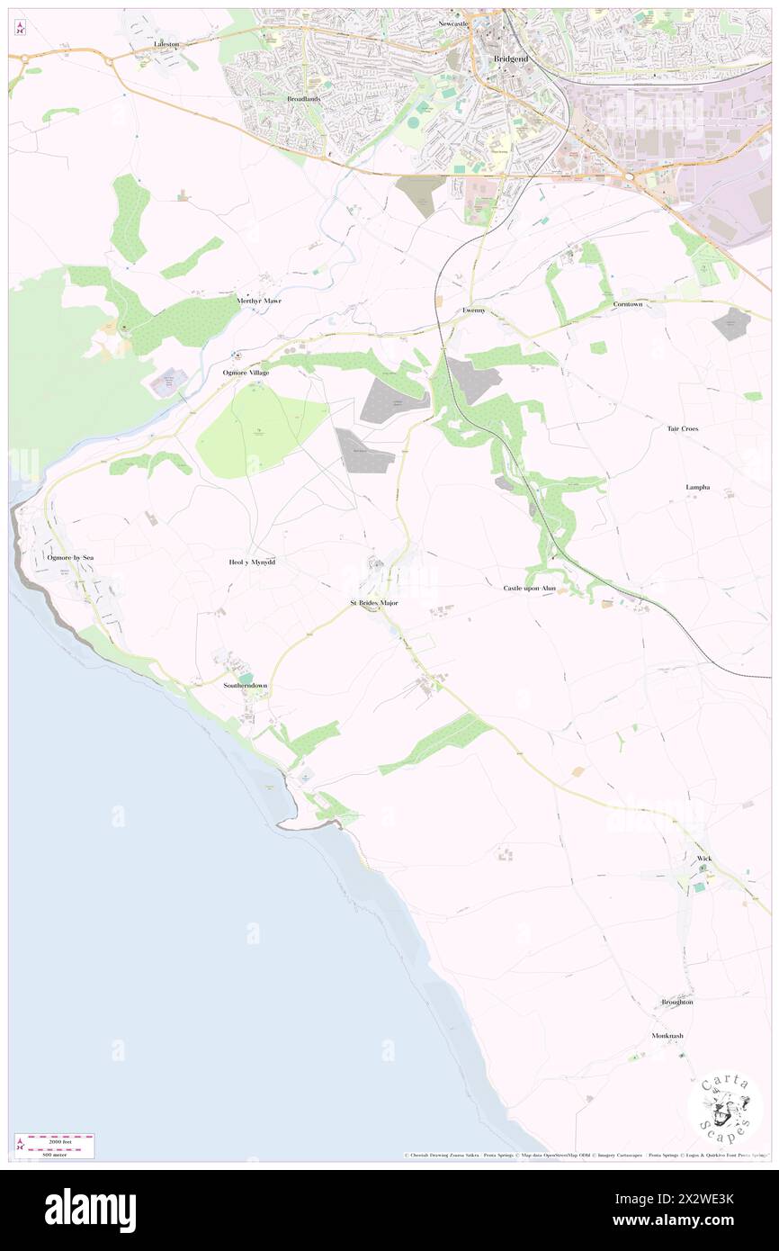 Saint Brides Major, Vale of Glamorgan, GB, United Kingdom, Wales, N 51 ...