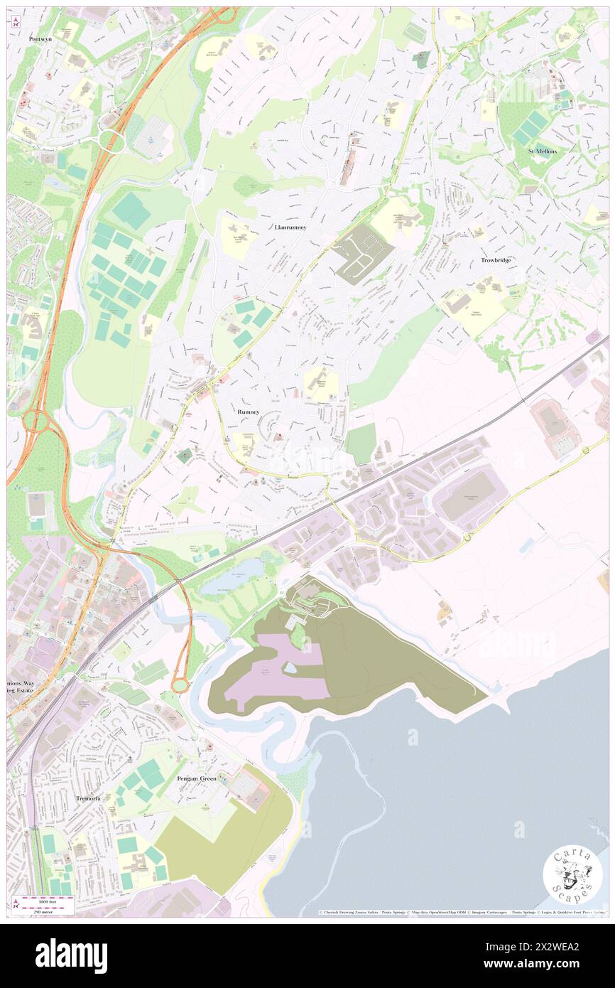 Rumney, Cardiff, GB, United Kingdom, Wales, N 51 30' 37'', S 3 7' 25 ...