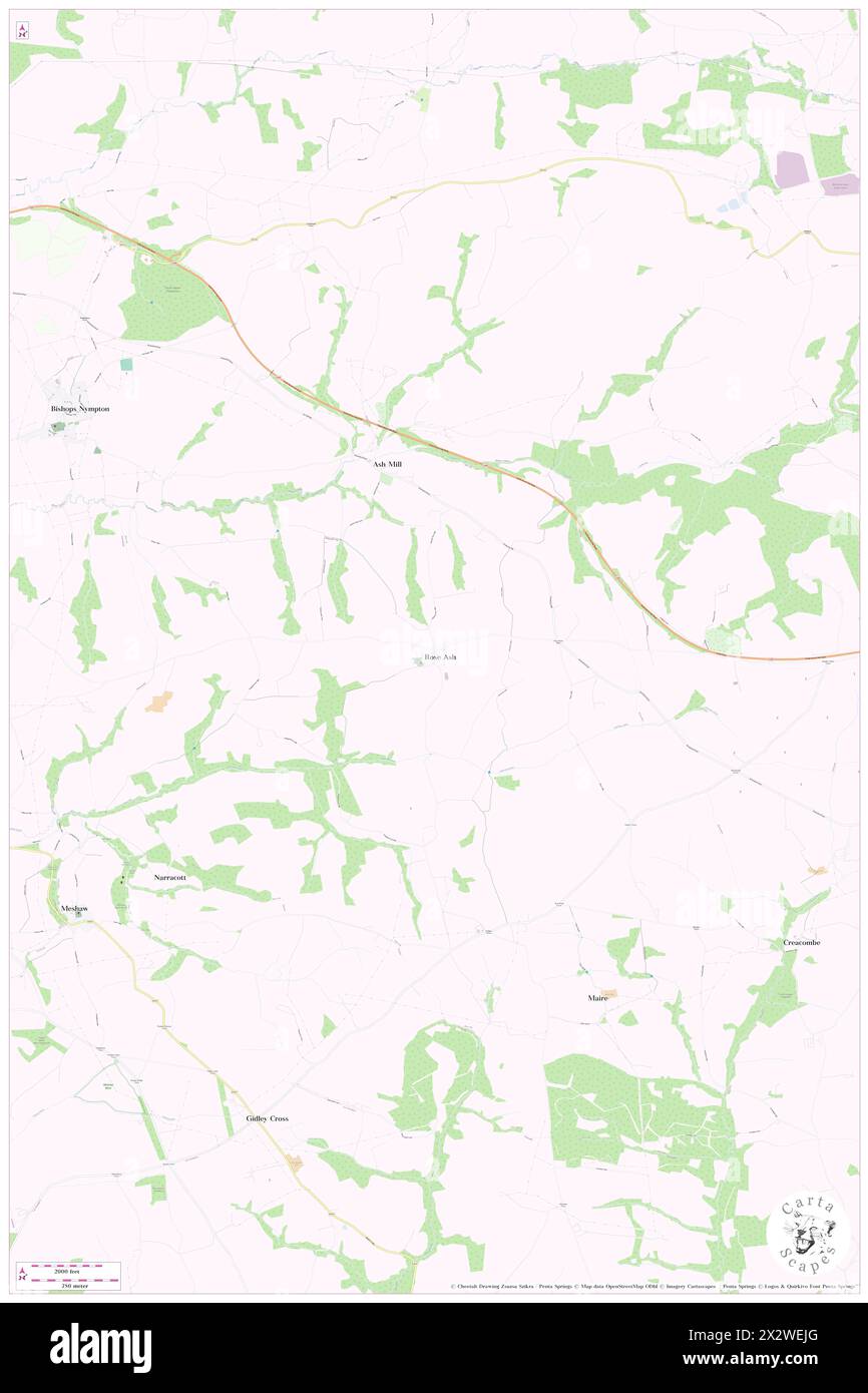 Rose Ash, Devon, GB, United Kingdom, England, N 50 58' 57'', S 3 43' 37 ...