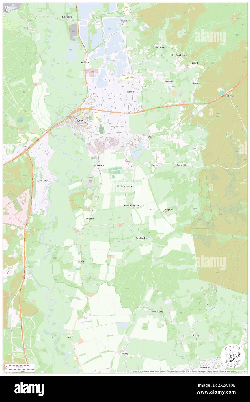 Ringwood and Fordingbridge, Hampshire, GB, United Kingdom, England, N ...