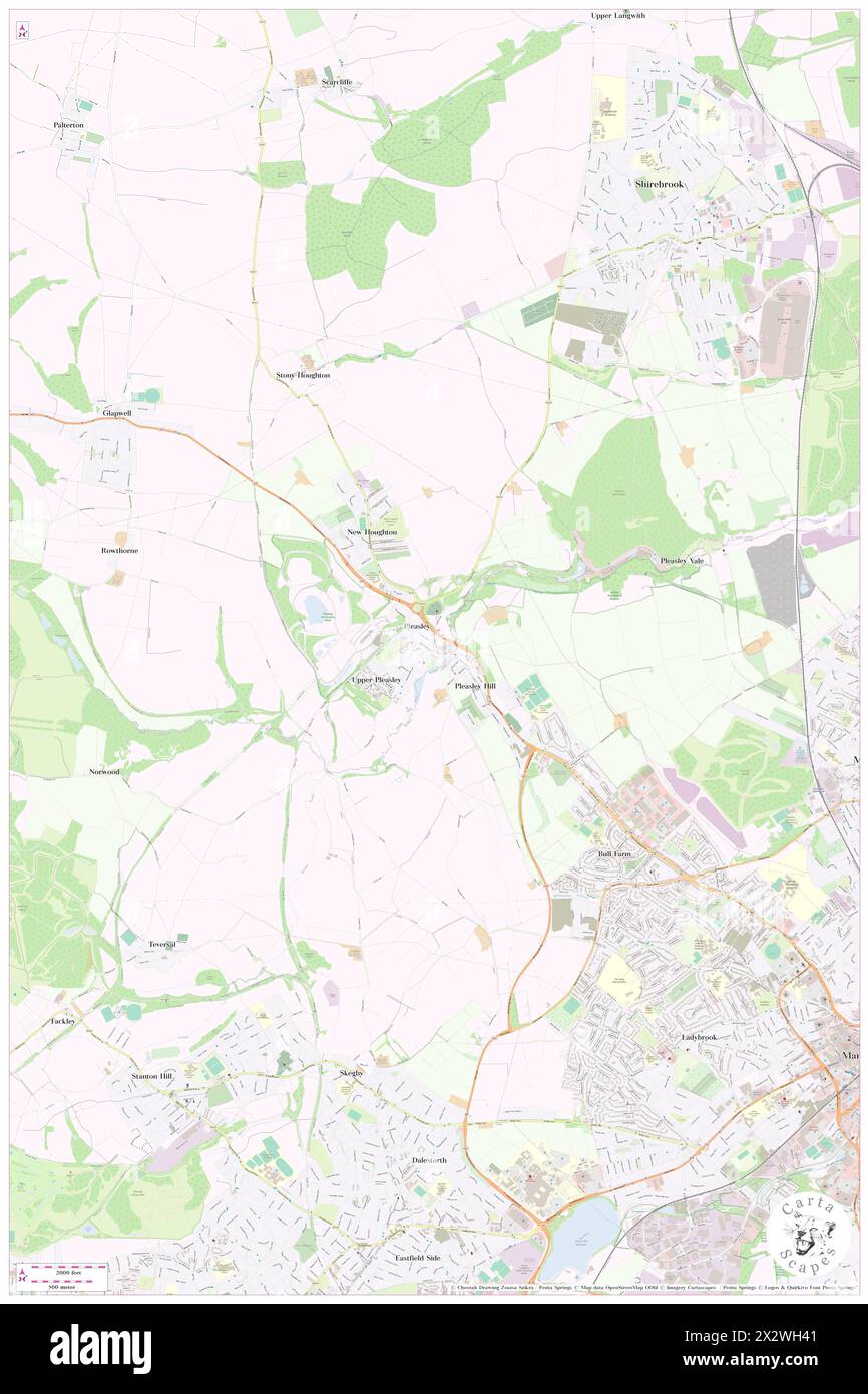 Pleasley, Derbyshire, GB, United Kingdom, England, N 53 10' 22'', S 1 ...