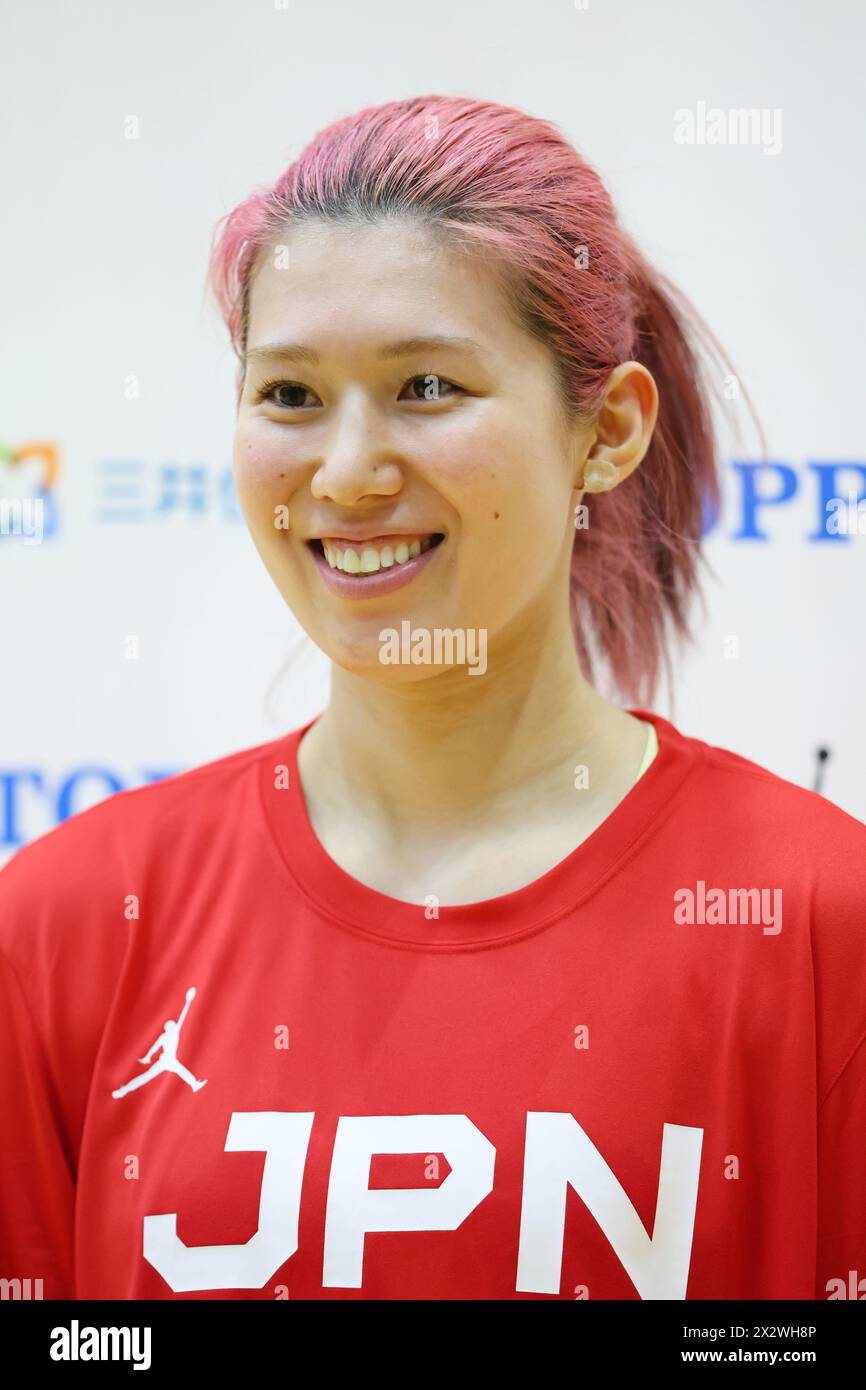 Tokyo, Japan. 23rd Apr, 2024. Tamami Nakada (JPN) Basketball : 3x3 ...