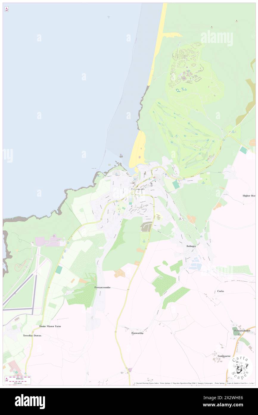 Perranporth, Cornwall, GB, United Kingdom, England, N 50 20' 37'', S 5 ...