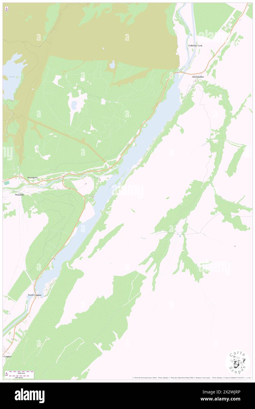 Loch Oich, Highland, GB, United Kingdom, Scotland, N 57 4' 0'', S 4 46 ...