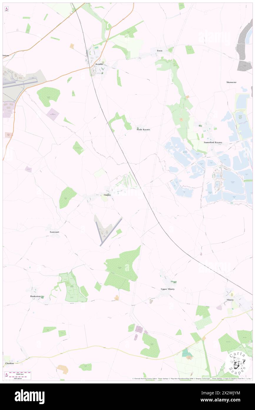 Oaksey, Wiltshire, GB, United Kingdom, England, N 51 38' 28'', S 2 1' 1 ...