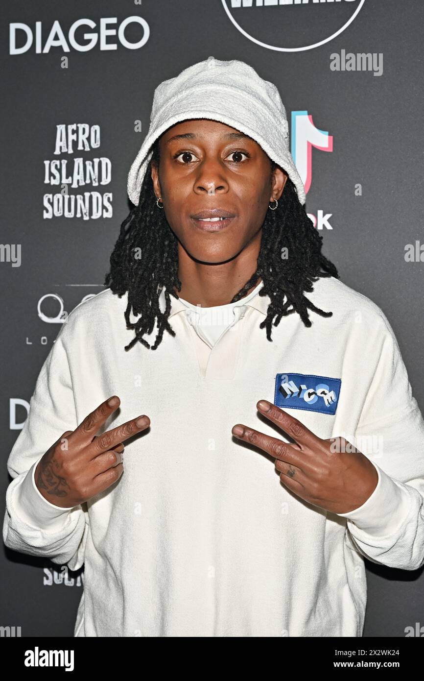 London, UK. 23rd Apr, 2024. DJ Shardz attends Oritsé Williams (JLS ...