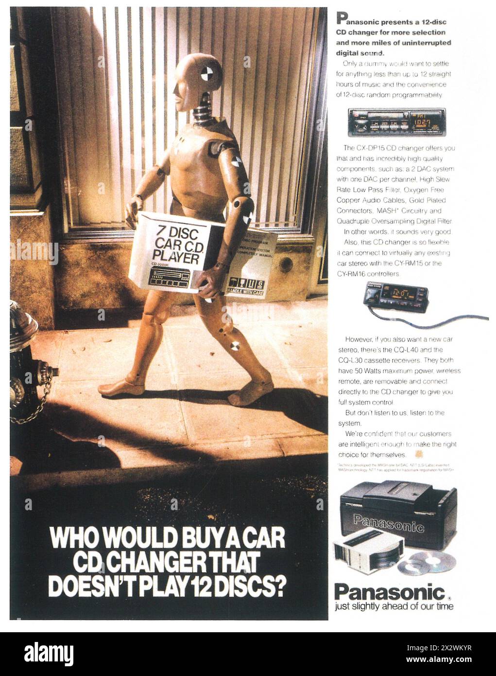 Panasonic advert 1990 hi-res stock photography and images - Alamy