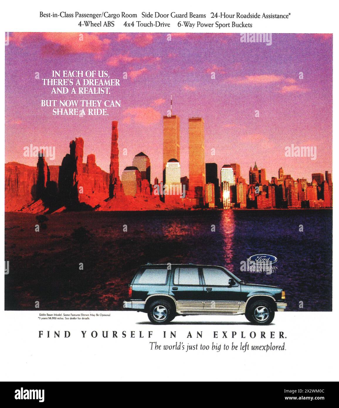 1995 Ford Explorer Ad Stock Photo - Alamy