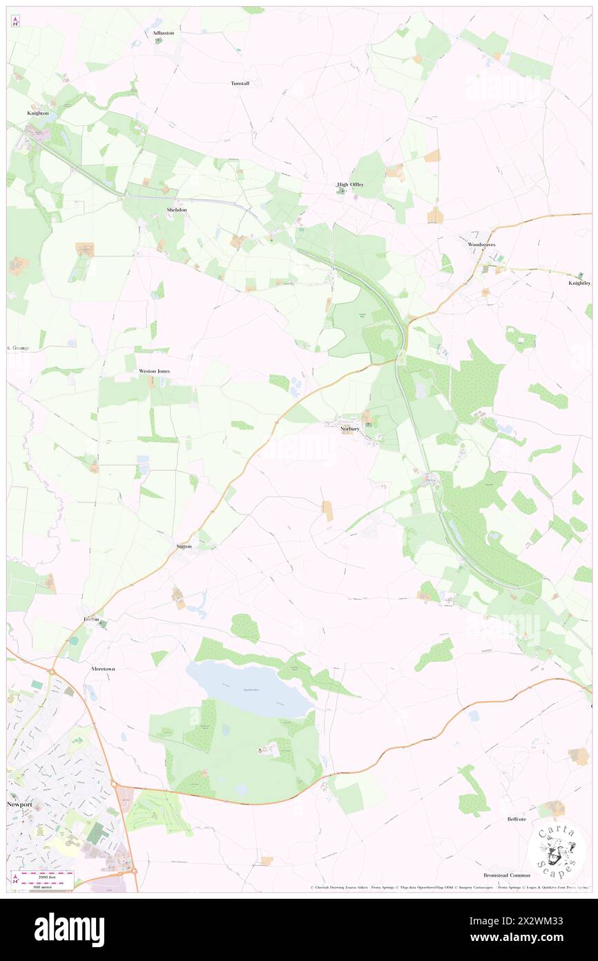 Norbury, Staffordshire, GB, United Kingdom, England, N 52 47' 59'', S 2 ...