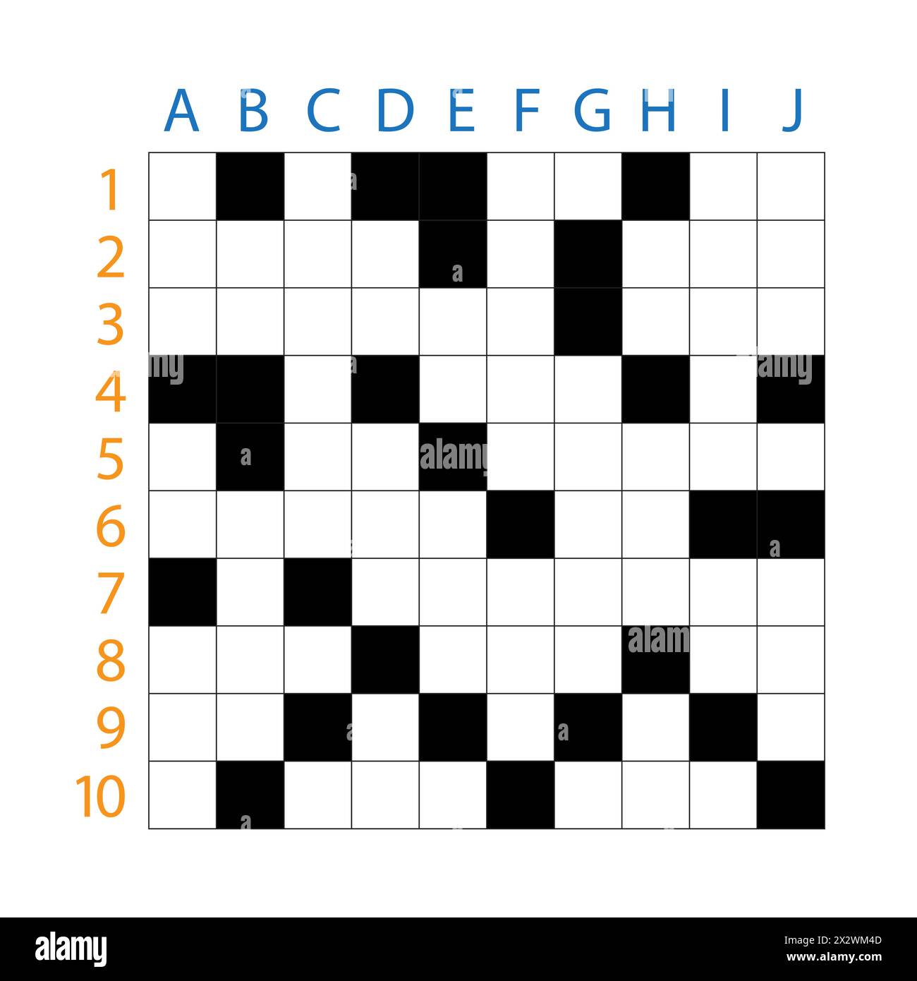 Blank Crossword Puzzle Template 10 Template For Crossword Puzzle Blank