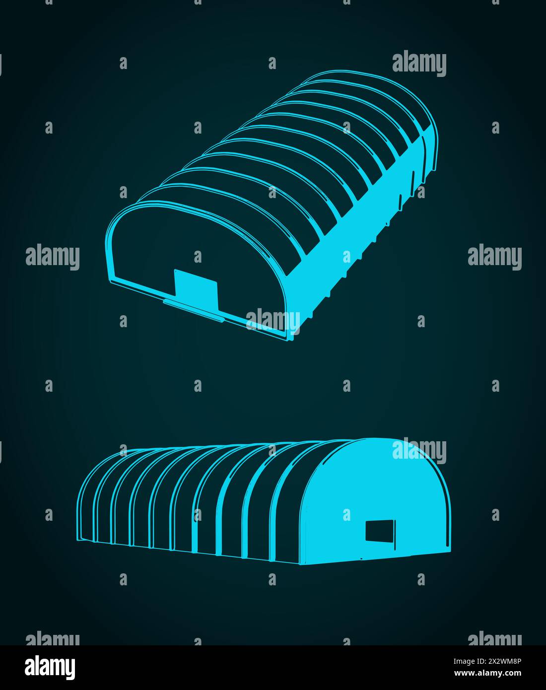 Hangar vector vectors hi-res stock photography and images - Alamy