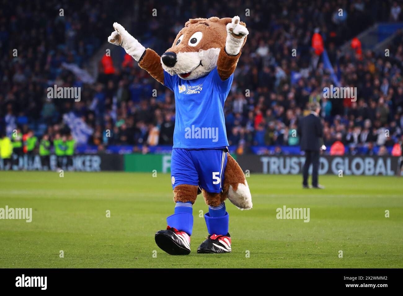 Leicester city mascot hi-res stock photography and images - Alamy