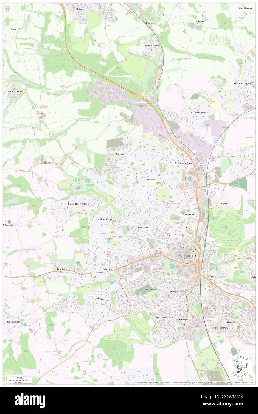 Newbold, Derbyshire, GB, United Kingdom, England, N 53 15' 0'', S 1 26 ...