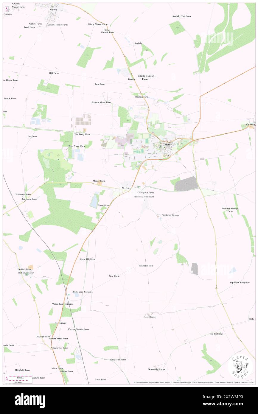 Map of nettleton hi-res stock photography and images - Alamy
