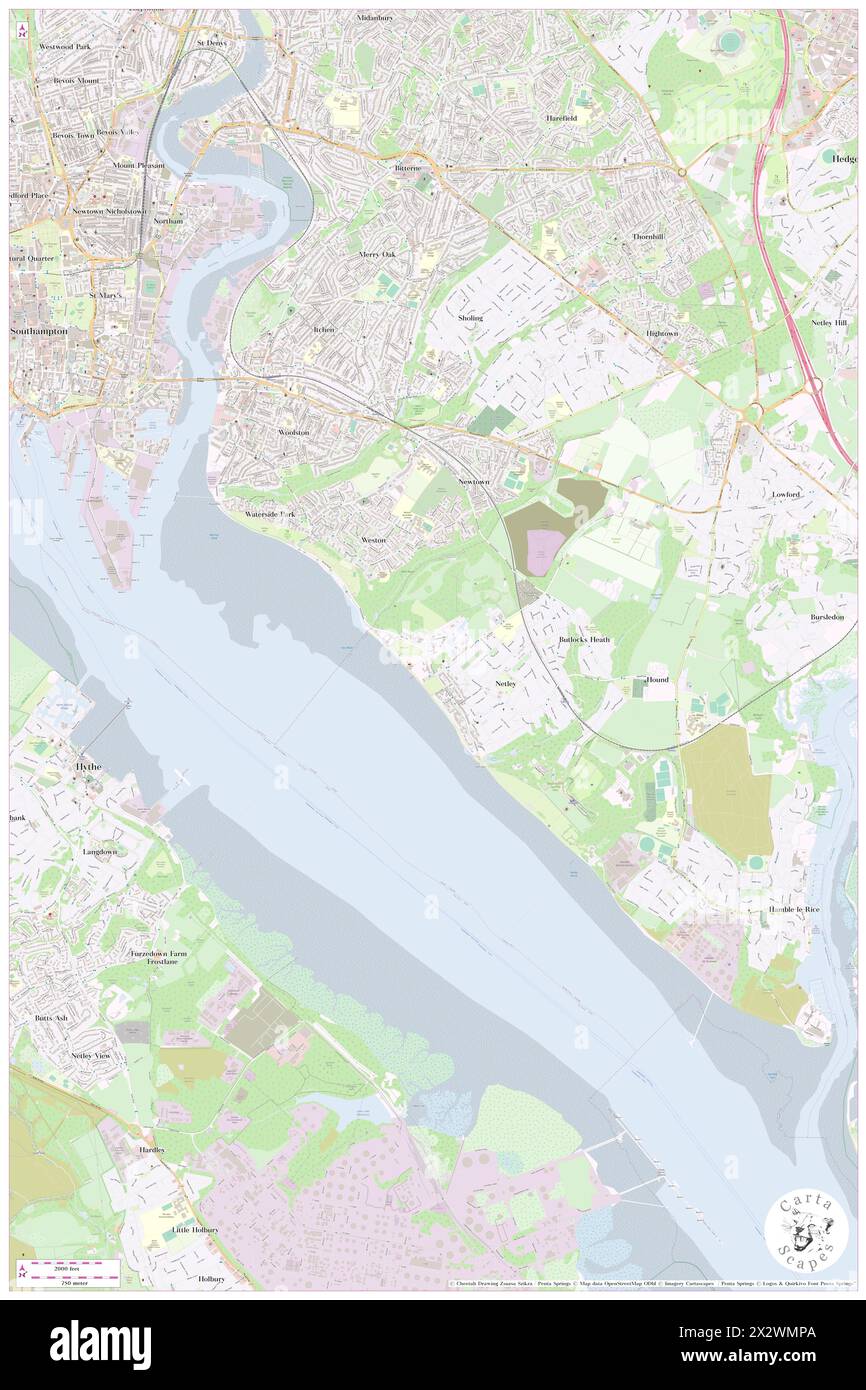 Netley abbey map Cut Out Stock Images & Pictures - Alamy