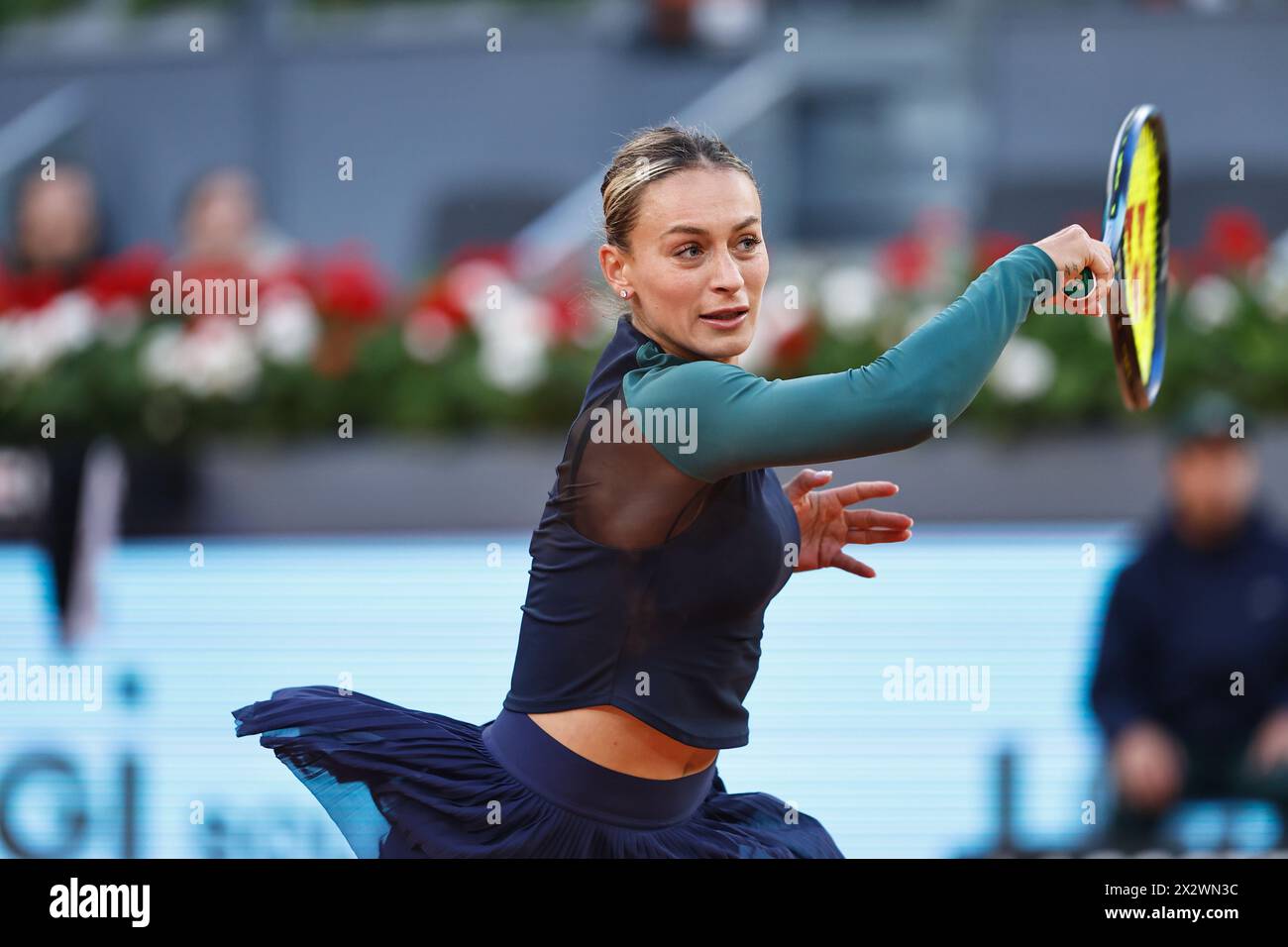 Madrid, Spain. 23rd Apr, 2024. Ana Bogdan (ROU) Tennis : Ana Bogdan ...