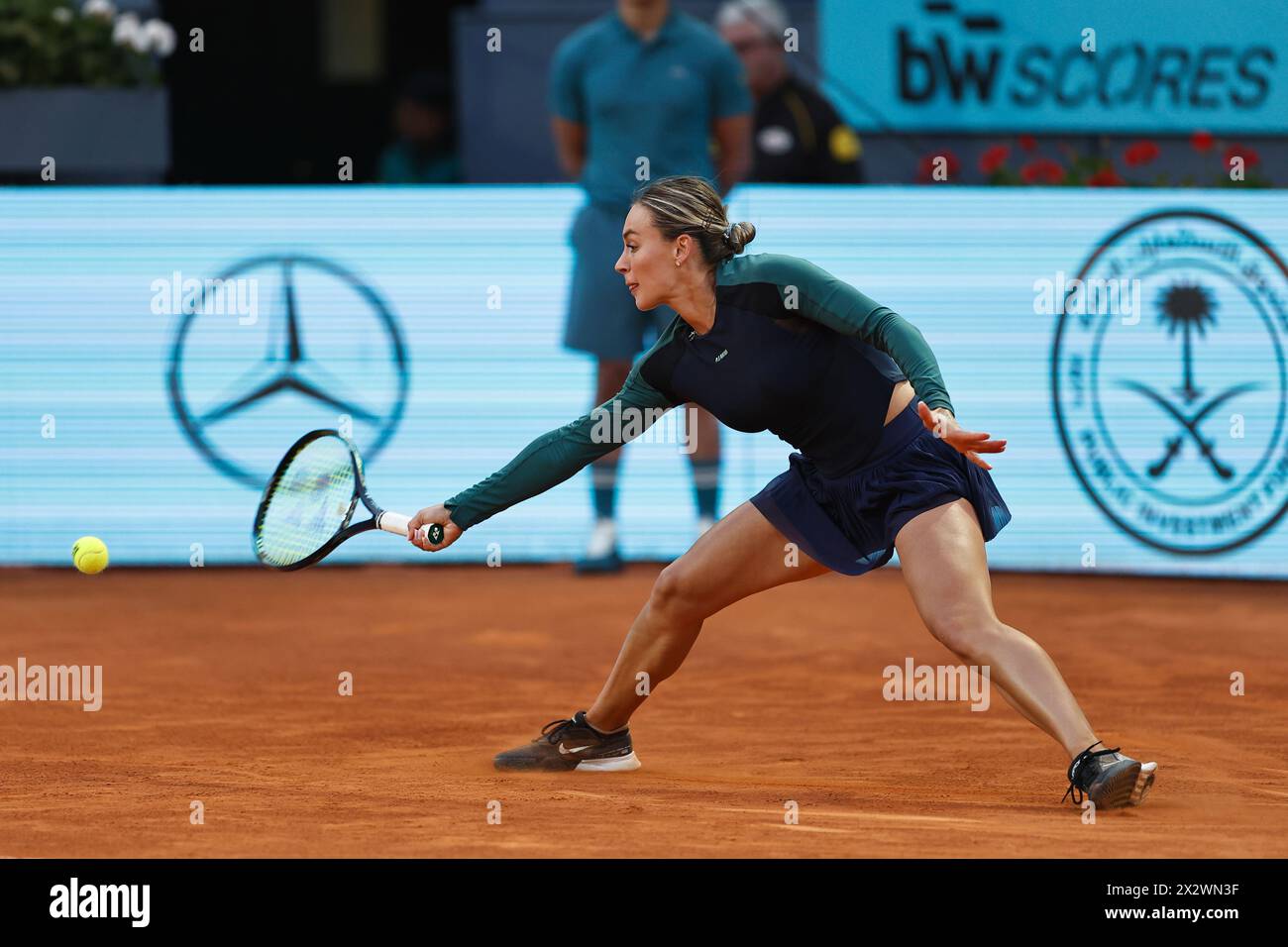 Madrid, Spain. 23rd Apr, 2024. Ana Bogdan (ROU) Tennis : Ana Bogdan ...