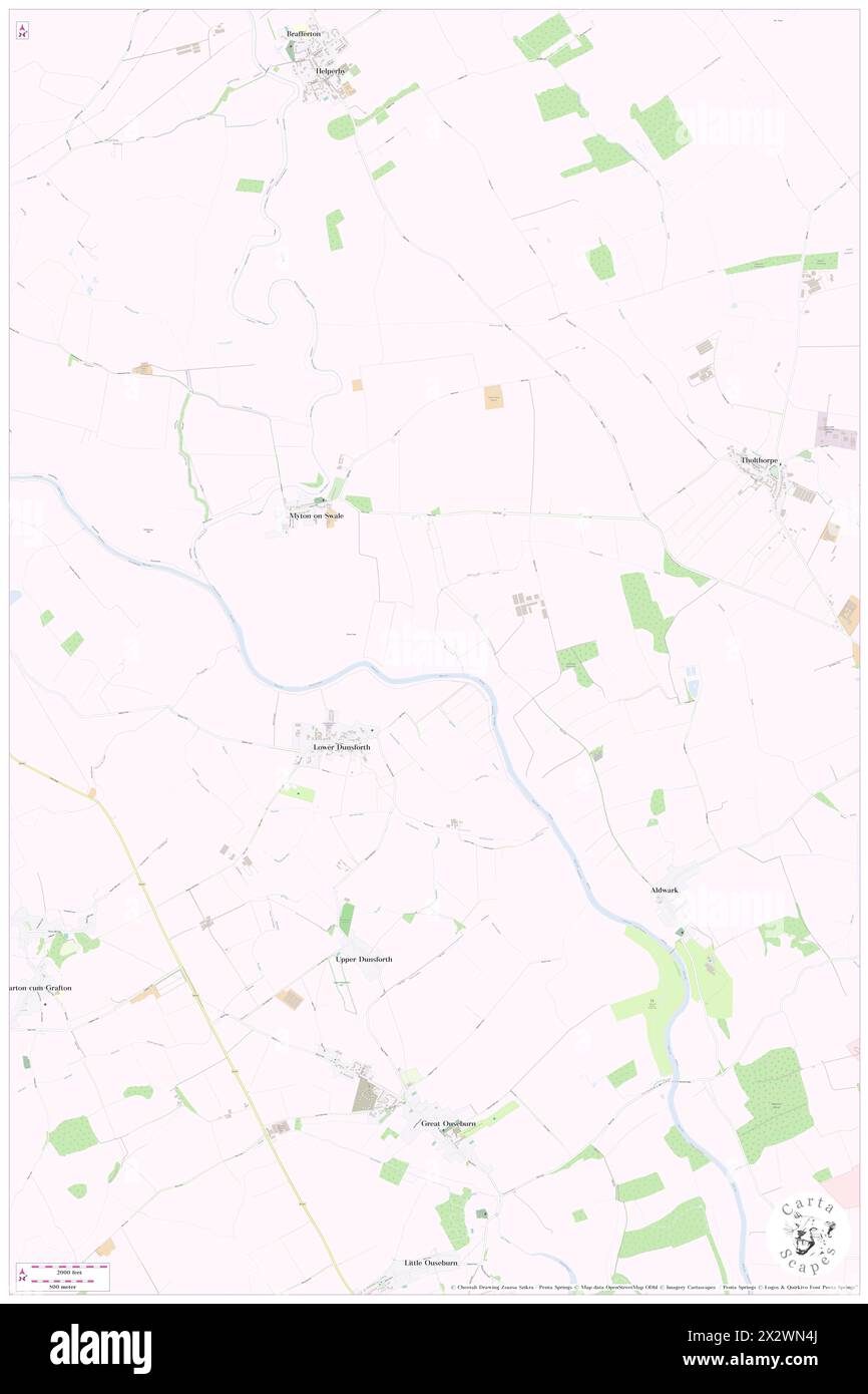 Map of myton hi-res stock photography and images - Alamy