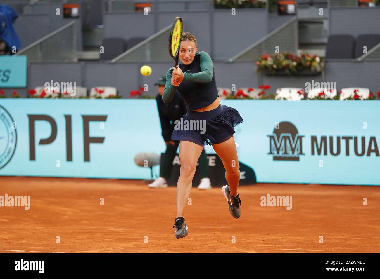 Madrid, Spain. 23rd Apr, 2024. Ana Bogdan (ROU) Tennis : Ana Bogdan ...