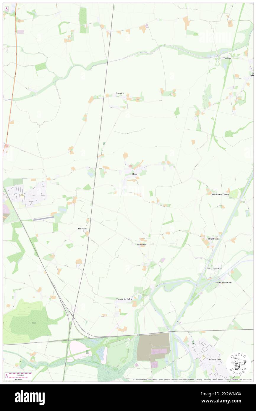 Moss, Doncaster, GB, United Kingdom, England, N 53 37' 0'', S 1 6' 0 ...