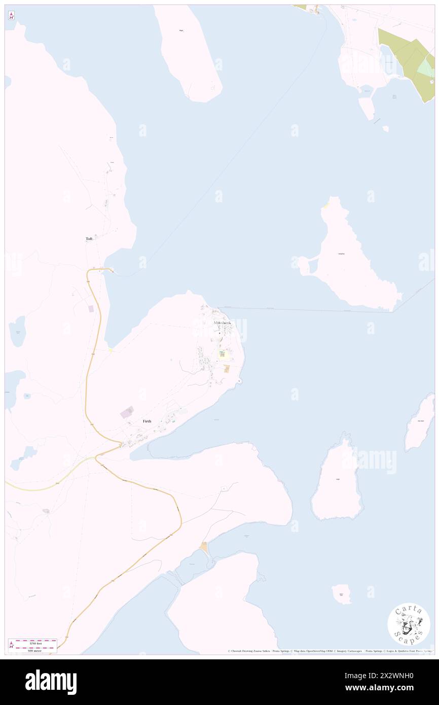 Map of mossbank hi-res stock photography and images - Alamy