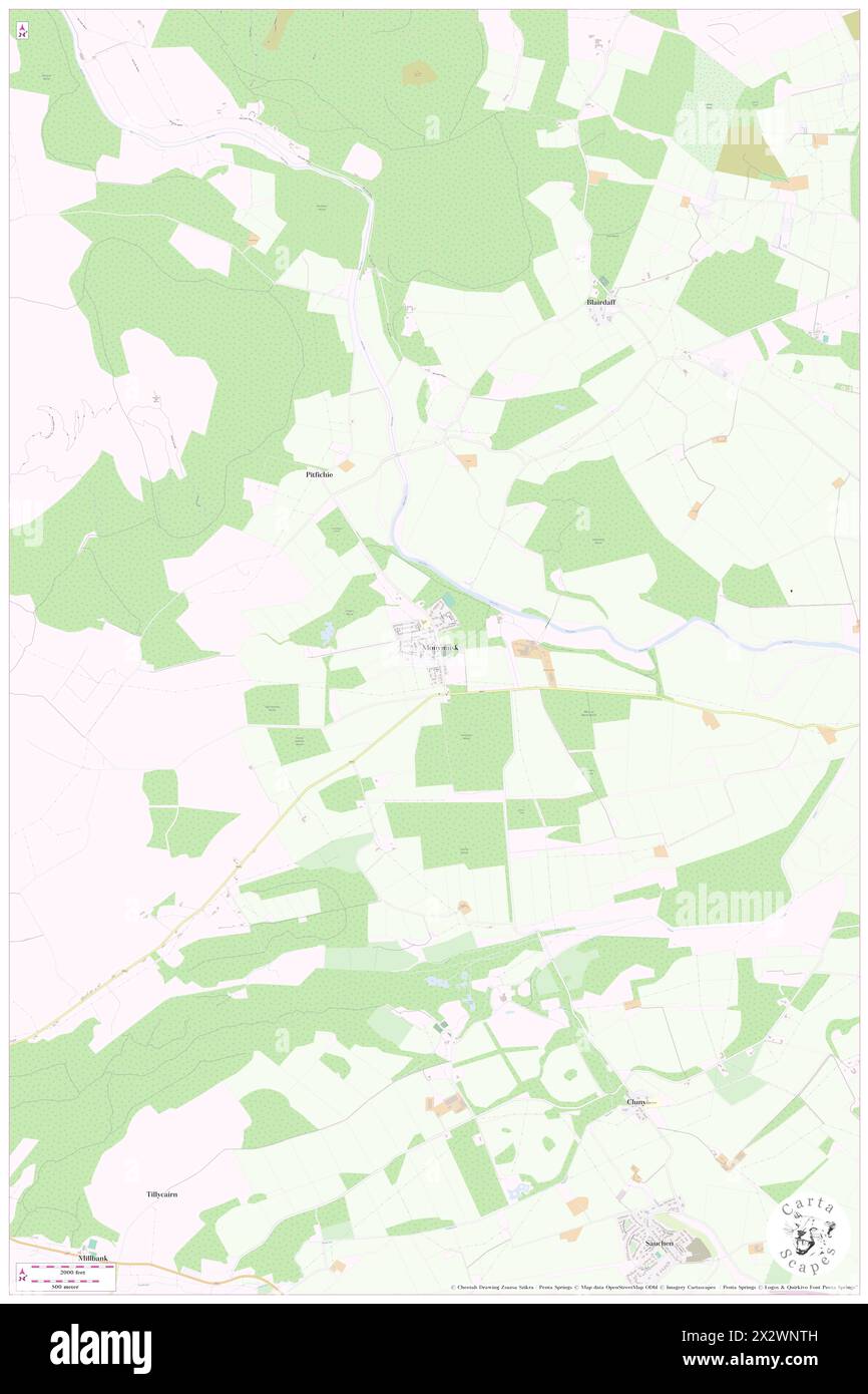 Monymusk, Aberdeenshire, GB, United Kingdom, Scotland, N 57 13' 36'', S ...