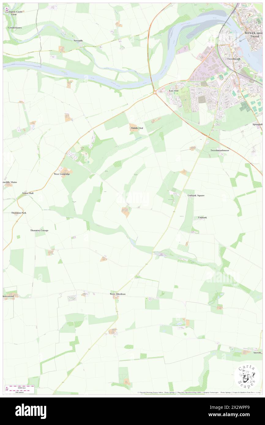 Middle Ord, Northumberland, GB, United Kingdom, England, N 55 43' 59 ...