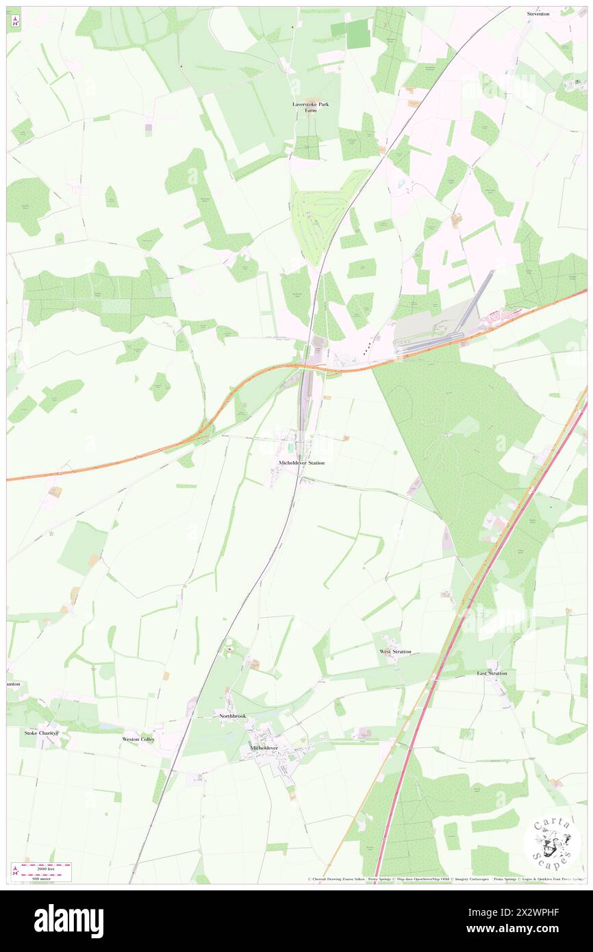 Micheldever map hi-res stock photography and images - Alamy