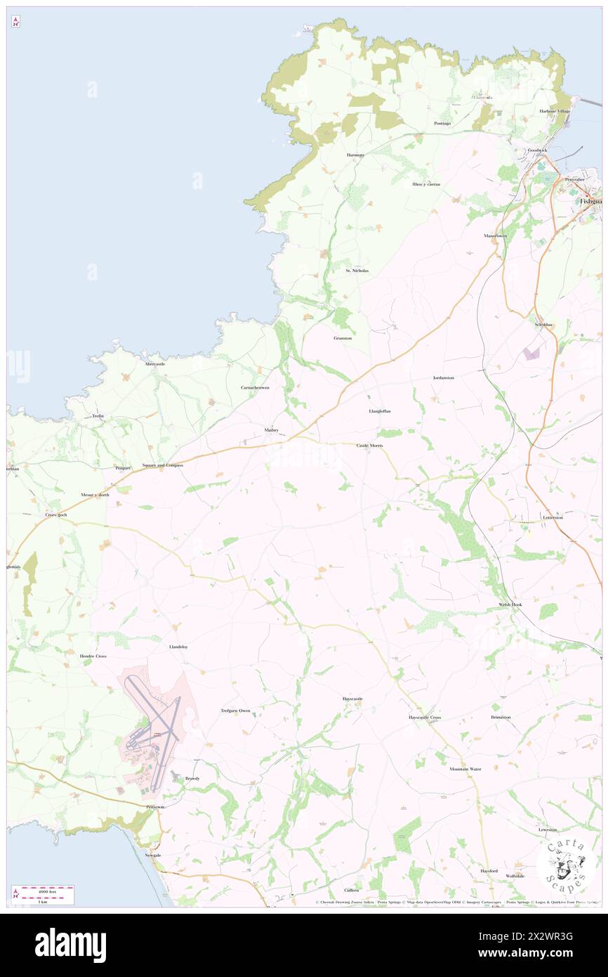 Mathry, Pembrokeshire, GB, United Kingdom, Wales, N 51 56' 47'', S 5 5 ...