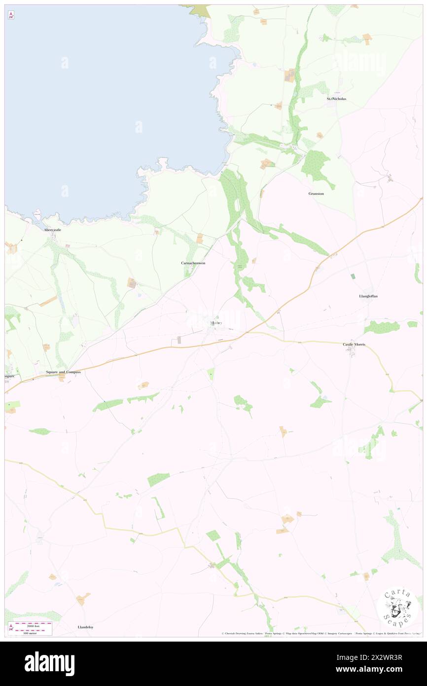 Mathry, Pembrokeshire, GB, United Kingdom, Wales, N 51 56' 47'', S 5 5 ...