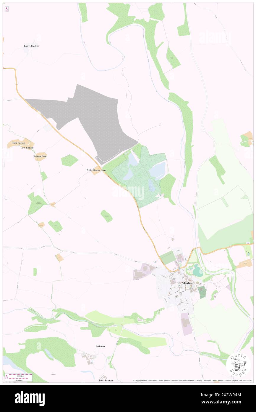 Masham, North Yorkshire, GB, United Kingdom, England, N 54 13' 21'', S ...