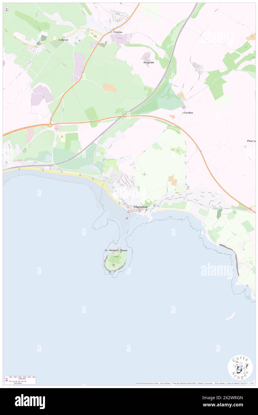 Marazion, Cornwall, GB, United Kingdom, England, N 50 7' 32'', S 5 28 ...