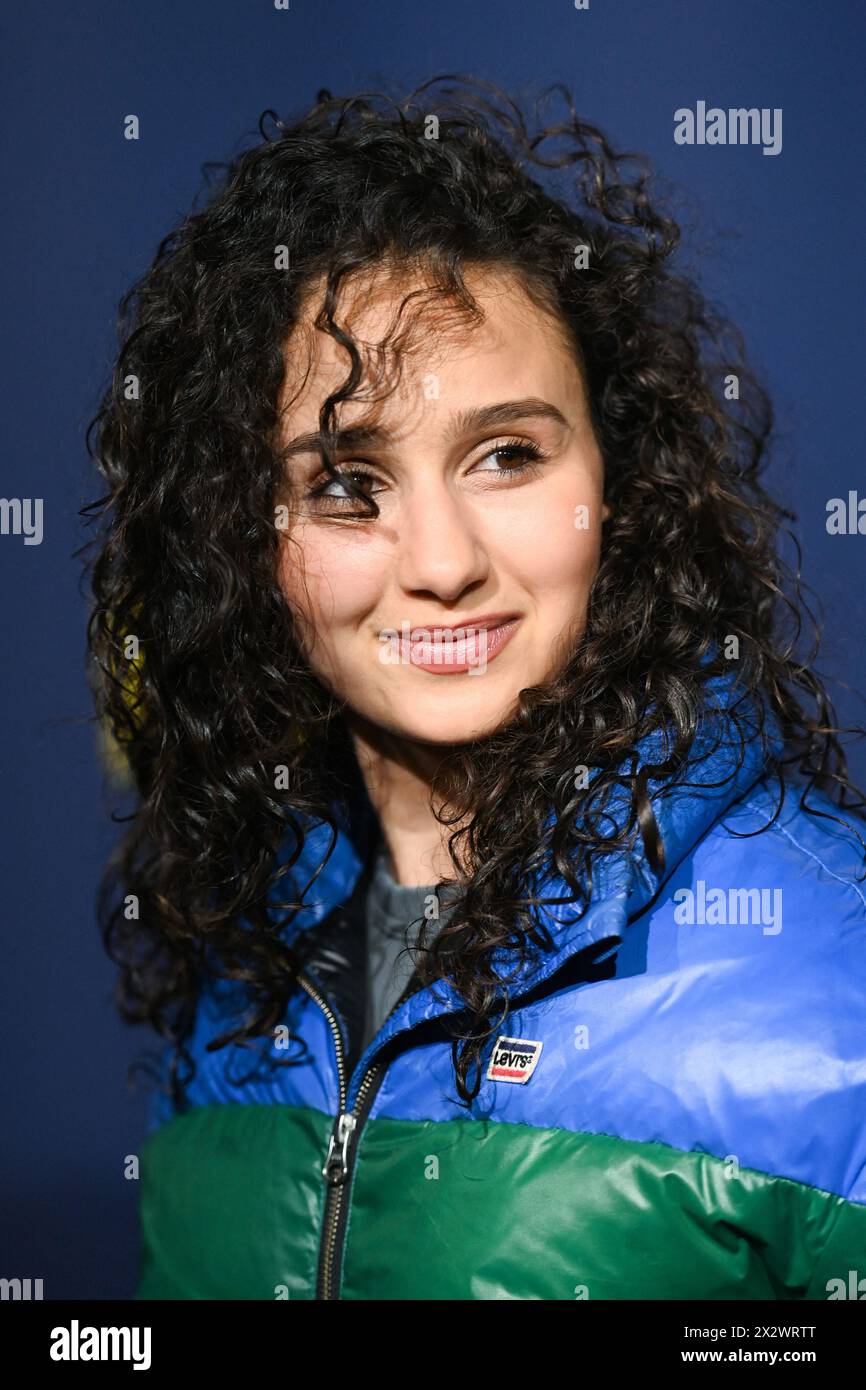 Paris France 23rd Apr 2024 Oulaya Amamra Attending The Fall Guy Premiere At The Ugc