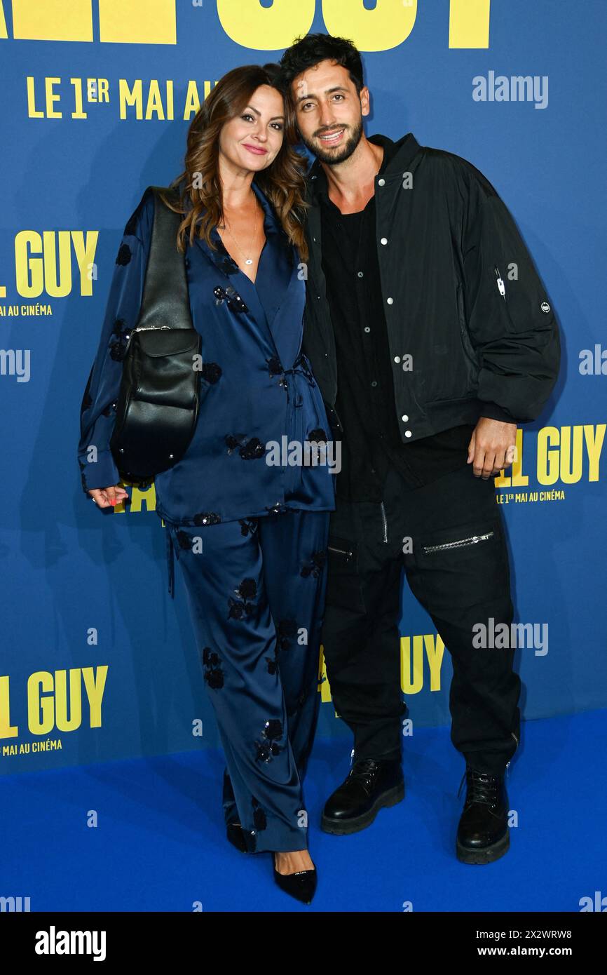 Paris, France. 23rd Apr, 2024. Julia Flabat and Eddy Papeo attending ...