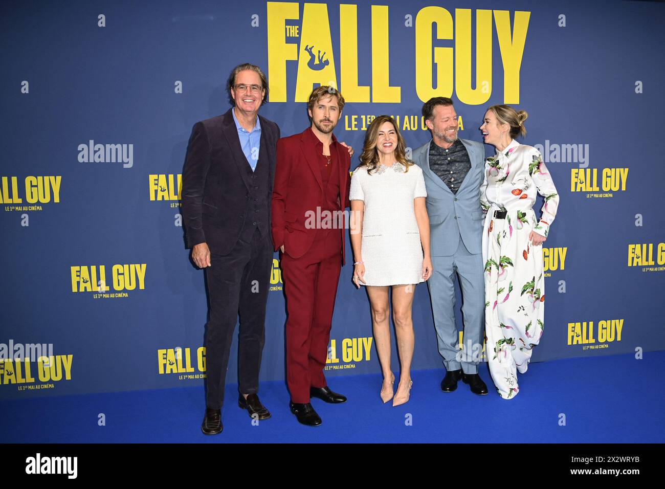 Paris, France. 23rd Apr, 2024. Guymon Casady, Ryan Gosling, Kelly ...